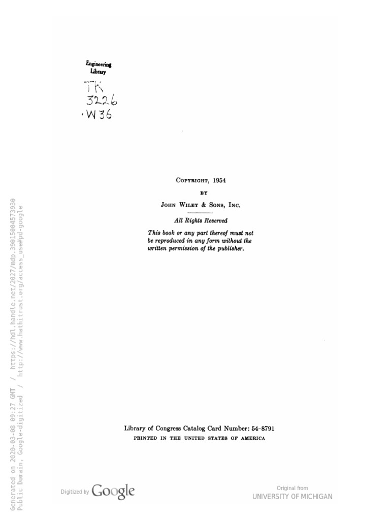 John Wiley All: BY & Sons, Rights Any Part Any Form Without Written ...