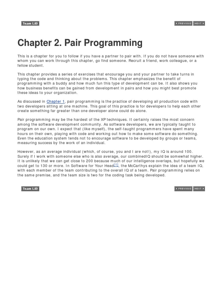 02 Pair Programming | PDF | Parameter (Computer Programming) | Programmer