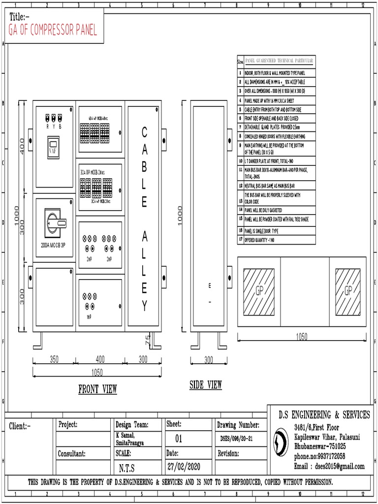 Compressor Panel | PDF