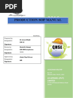 SOP For Textile and Garments | PDF