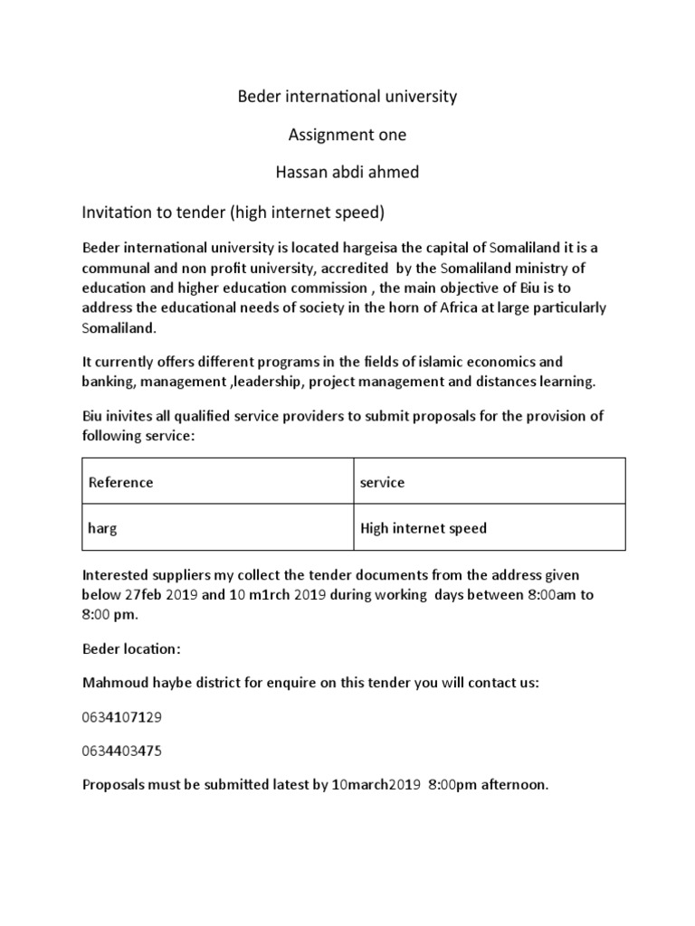 Beder International University | PDF