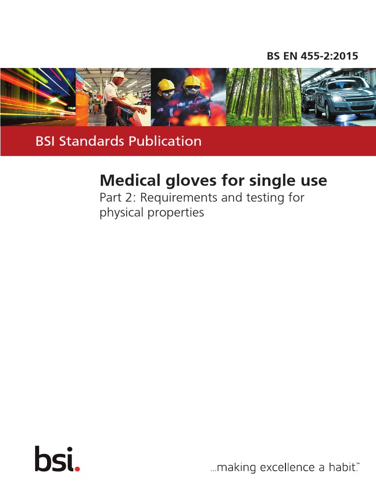 BS en 455-2-2015 | PDF | Personal Protective Equipment | Medical Device