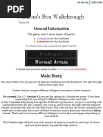 The Awakening - Prologue v0.3b Walkthrough | PDF