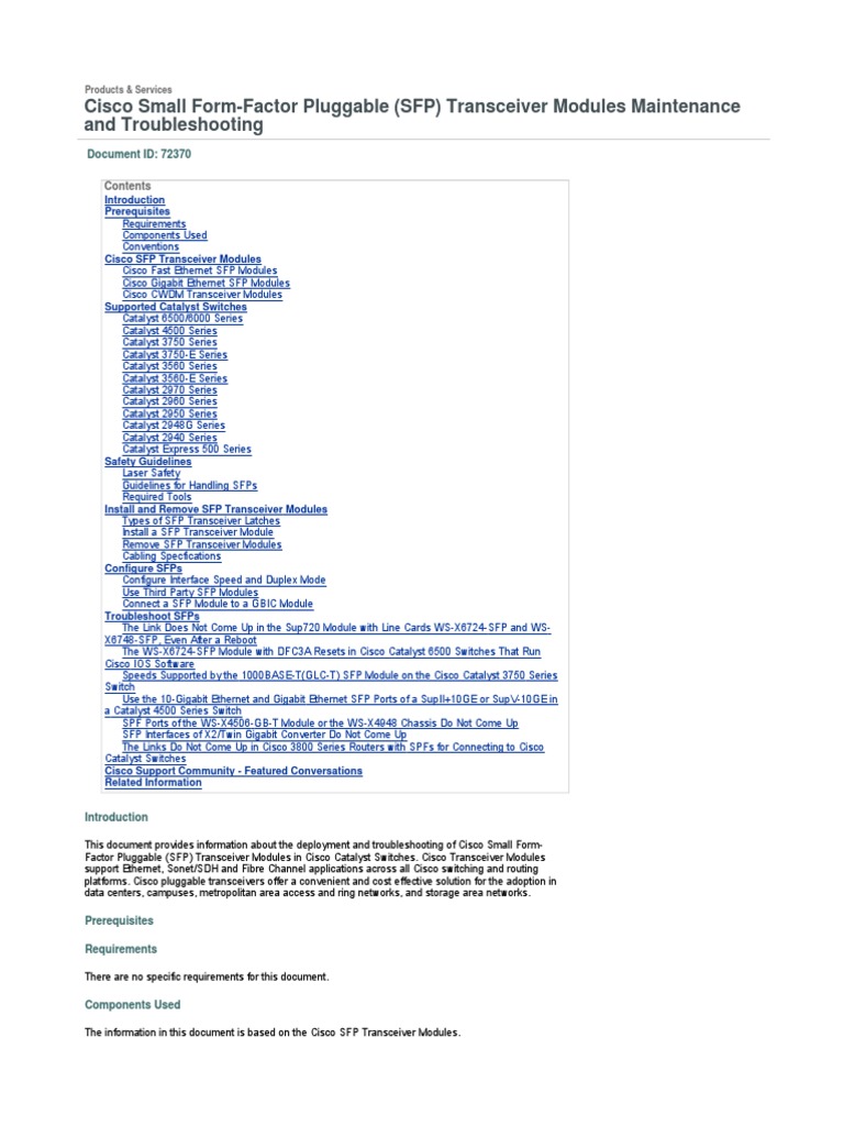 SFP Colour CODES PDF | PDF | Wavelength Division Multiplexing ...