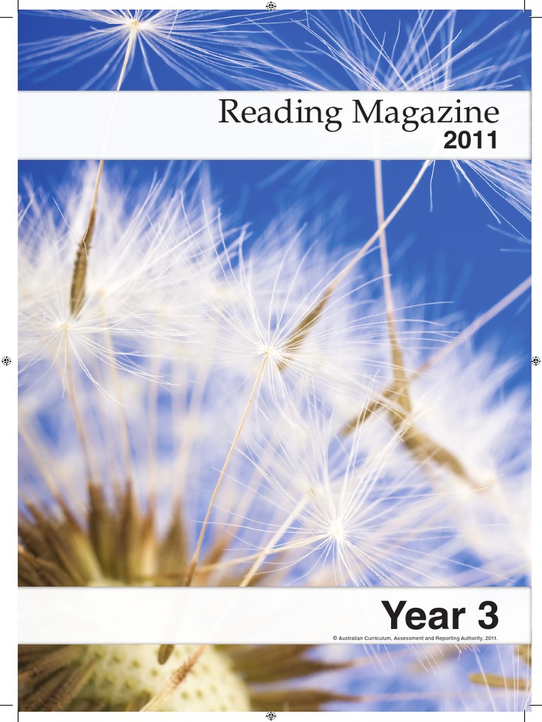 NAPLAN 2011 Final Test Reading Magazine Year 3 | PDF | Nature