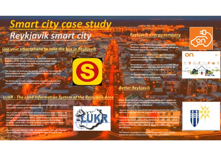 Reykjavik Smart City Case Study | PDF | Iceland | Geothermal Energy