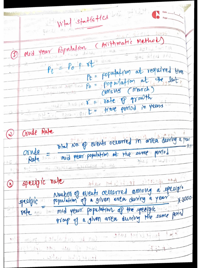 PSM STAT Formulas | PDF
