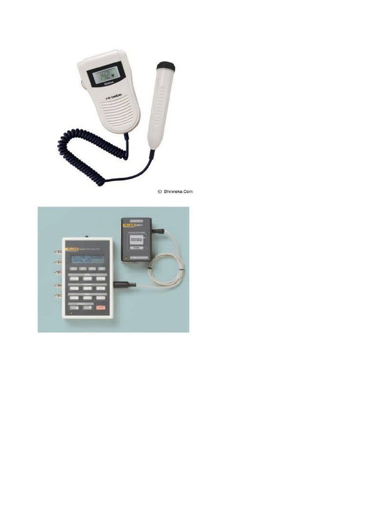 Contoh Laporan Hasil Olah Data Kalibrasi Fetal Doppler | PDF