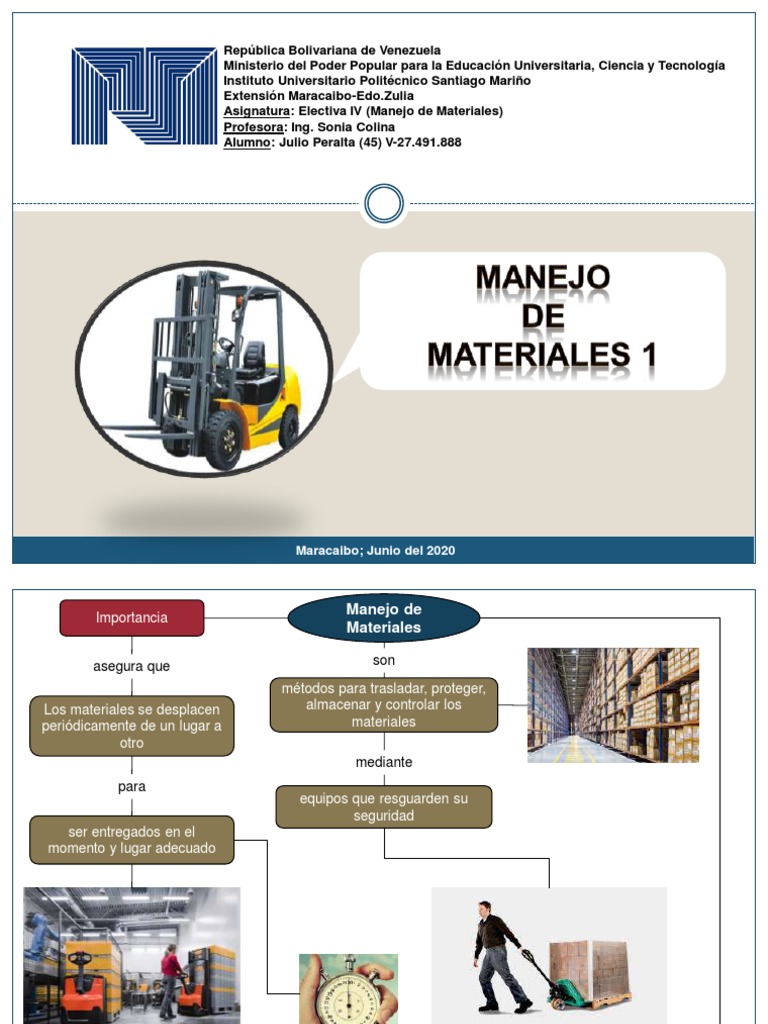 Manejo de Materiales | PDF | Materiales | Escuelas