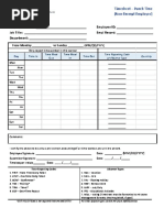 Missed Time Punch Form | PDF