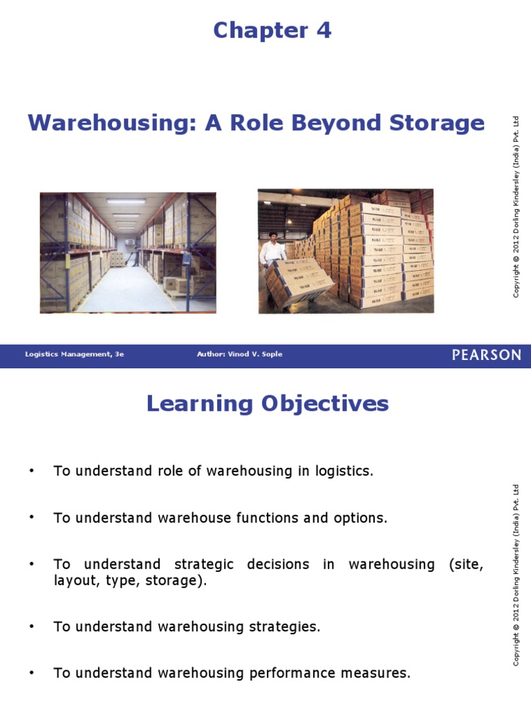 Logistics Management, 3e Author: Vinod V. Sople | PDF | Warehouse ...