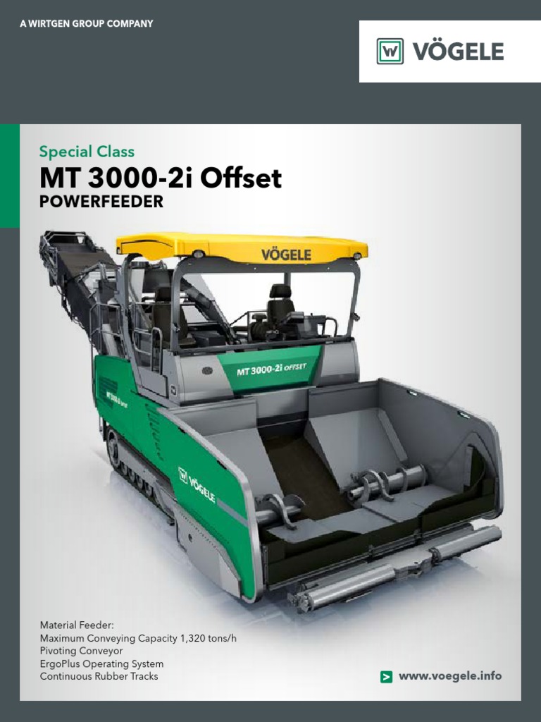 MT 3000-2i Offset: Special Class | PDF | Engines | Diesel Engine