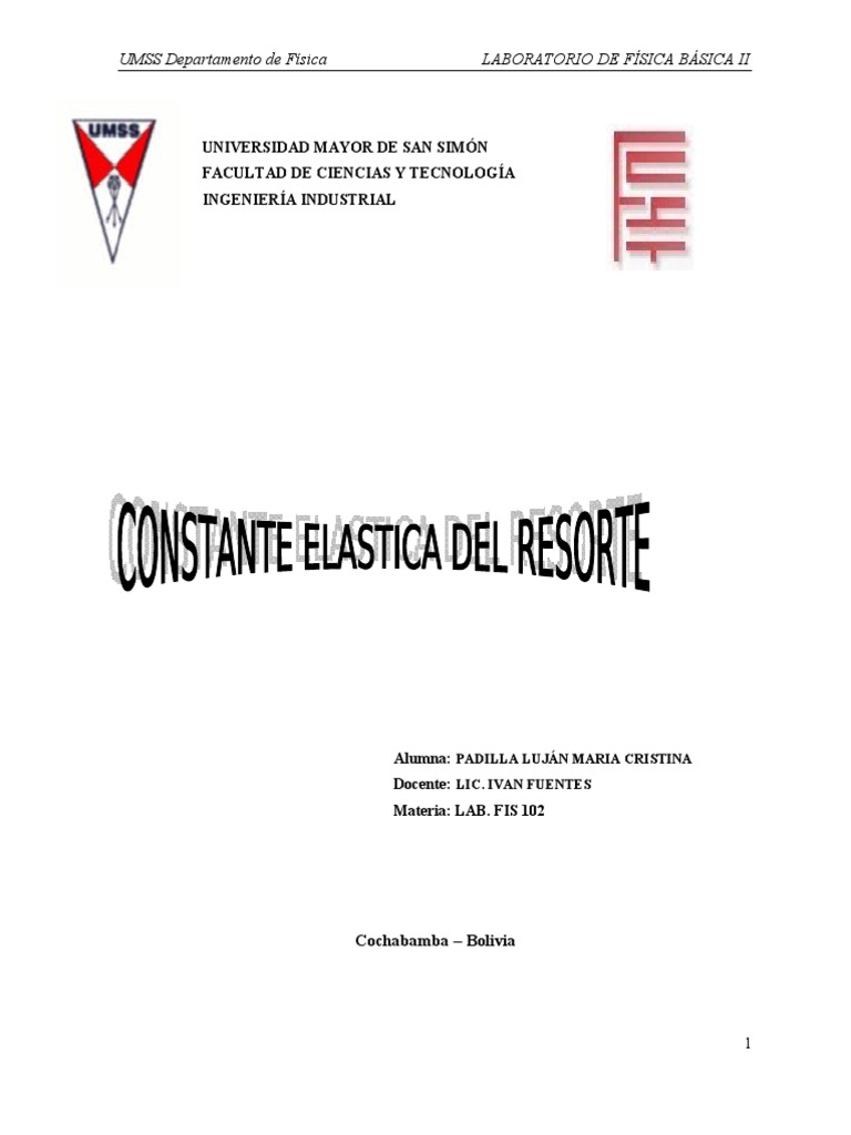 Constant Elastica | PDF | Elasticidad (Física) | Estrés (Mecánica)