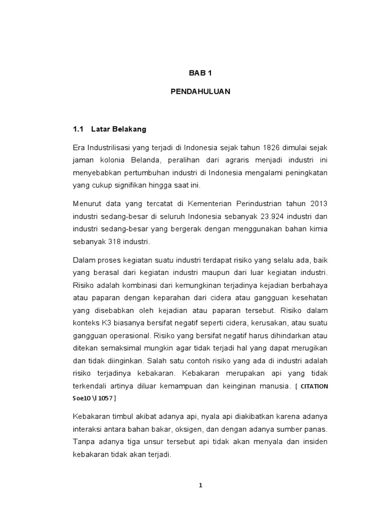 BAB 1 Proposal | PDF