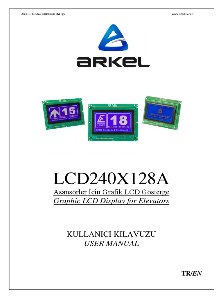 LCD240X128A User Manual V16 | PDF