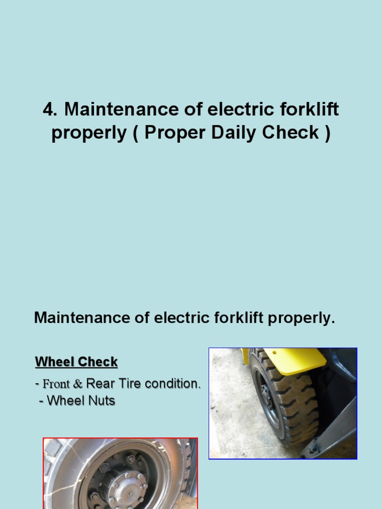 Daily Check (English Version) | PDF