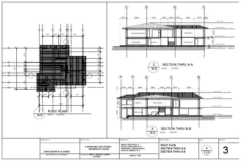 2 A-3 Section Thru A-A | PDF | City Of Brisbane | Queensland Heritage ...