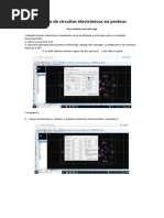 Guía de Cómo Realizar Un Proyecto en EasyEda Por Genn González | PDF