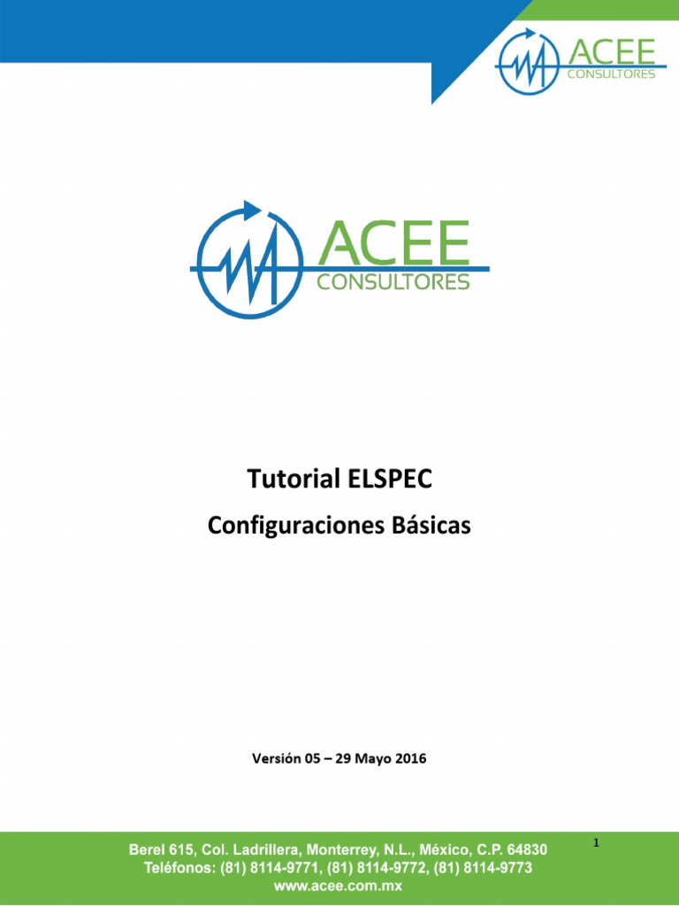Configuración Básica del Medidor Elspec | PDF | Dirección IP ...