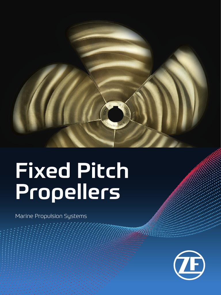 Fixed Pitch Propellers: Marine Propulsion Systems | PDF | Propeller ...