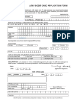 BSP card-application-and-stop-notice-form | PDF | Debit Card | Visa Inc.