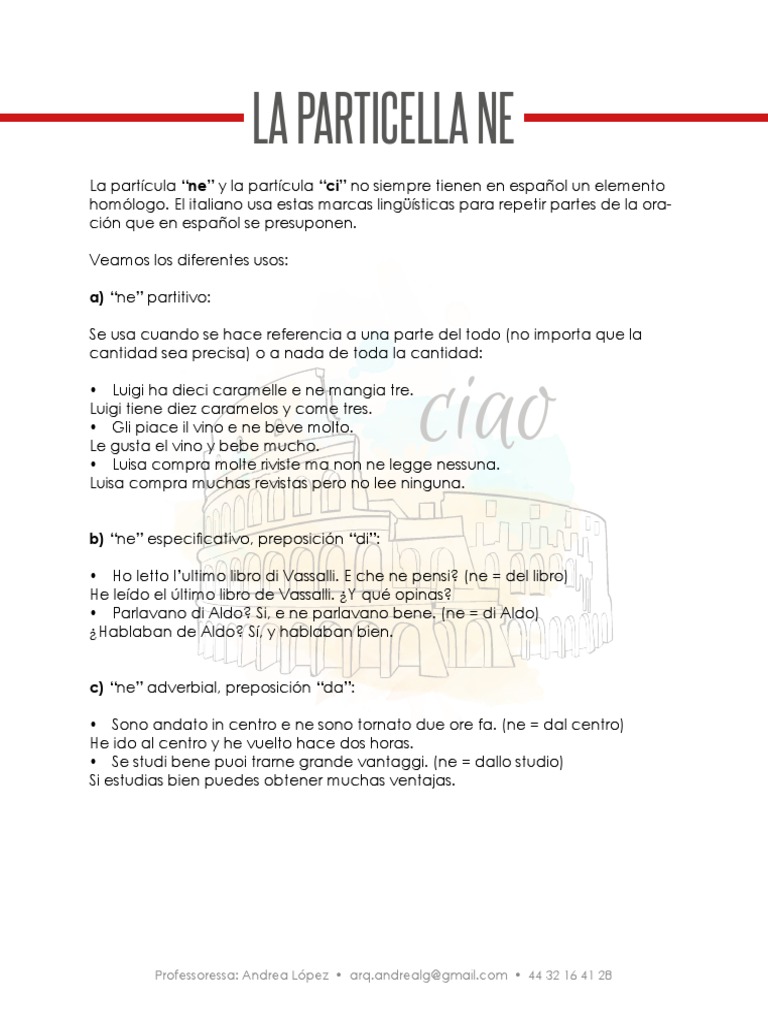 Particella Ne | PDF