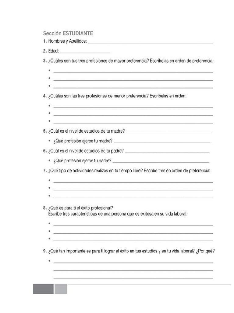 Ovp Cuestionario | PDF