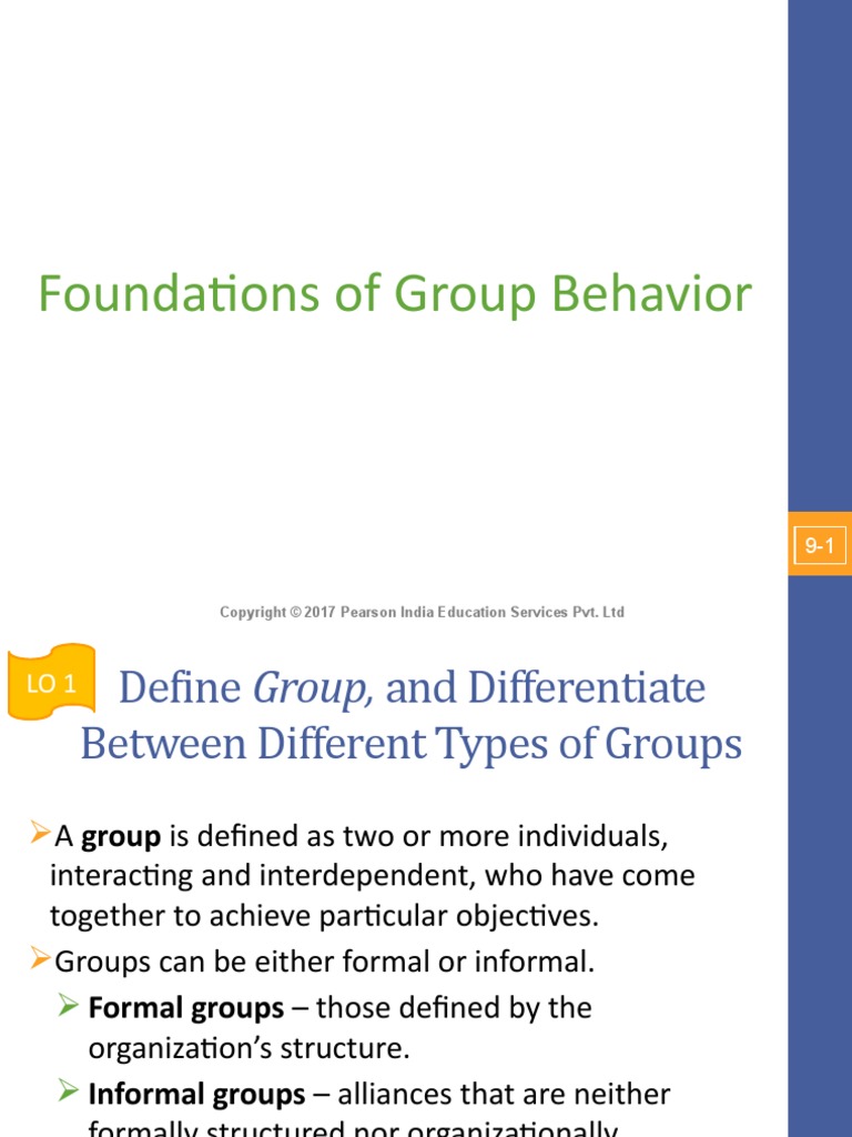 Foundations of Group Behavior | PDF | Brainstorming | Group Decision Making