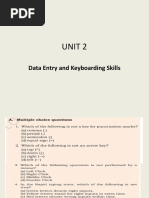 Chapter - Data Entry and Keyboarding Skills Class 9 | PDF | Computer Keyboard | Tools