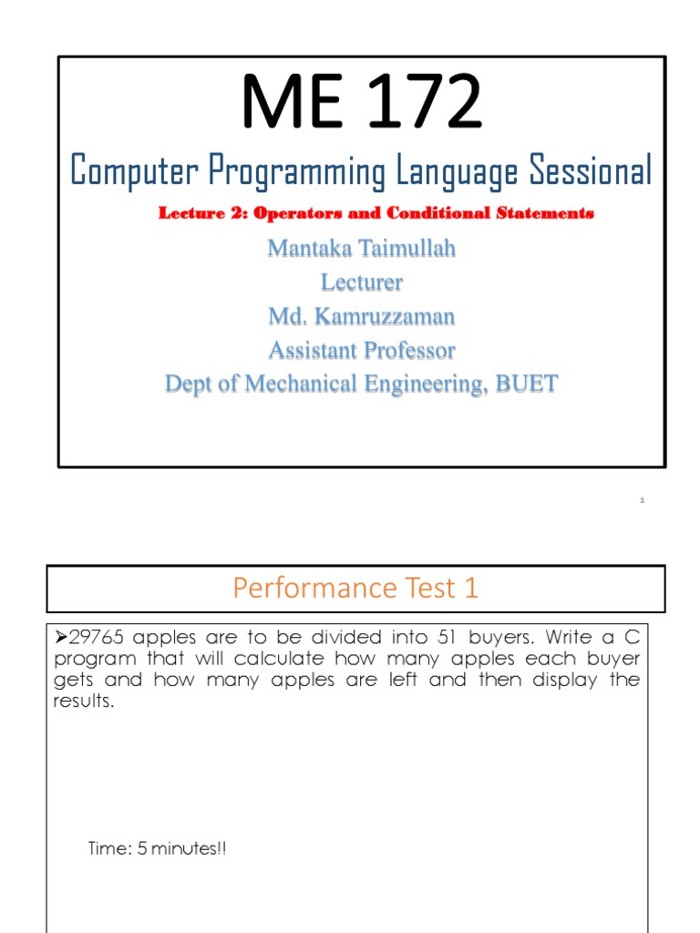ME 172 - Lecture2 | PDF | Trigonometric Functions | Integer (Computer Science)