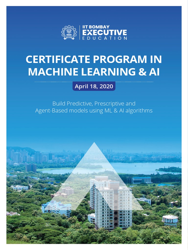 IITB ML AI Brochure | PDF | Artificial Intelligence | Intelligence (AI ...