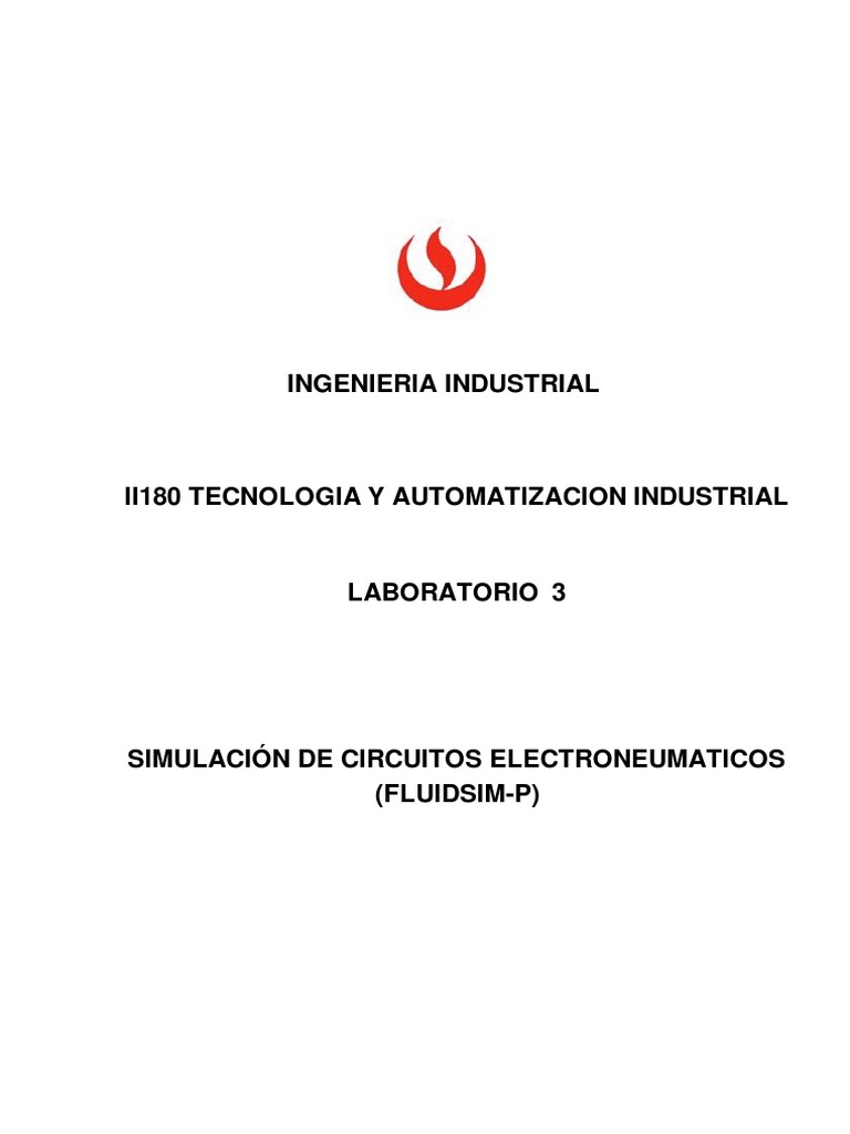 Laboratorio 3 FluidSim - Electroneumática | PDF | Neumática | Relé