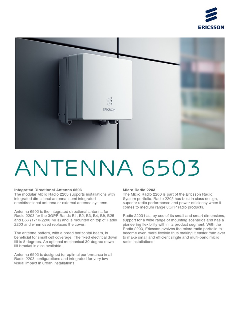 Antenna 6503 PDF | PDF | Antenna (Radio) | Radio