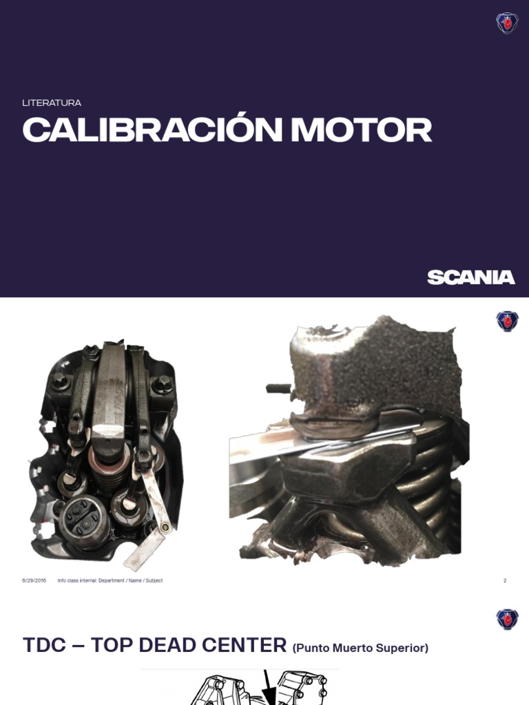 Calibración Motor | PDF | Motores | Tecnología del motor