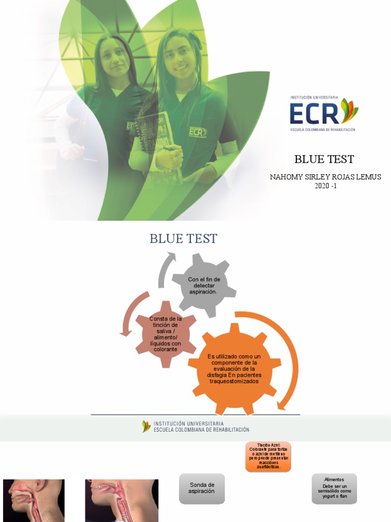 Blue Test | PDF | Medicina | Medicina CLINICA