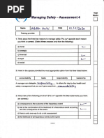 IOSH Risk Assessment Example 1 | PDF | Risk | Workplace