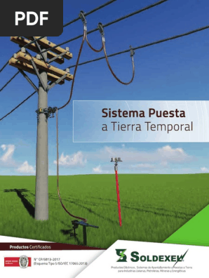 Equipo De Puesta A Tierra Temporal Sistema De Puesta A Tierra Y