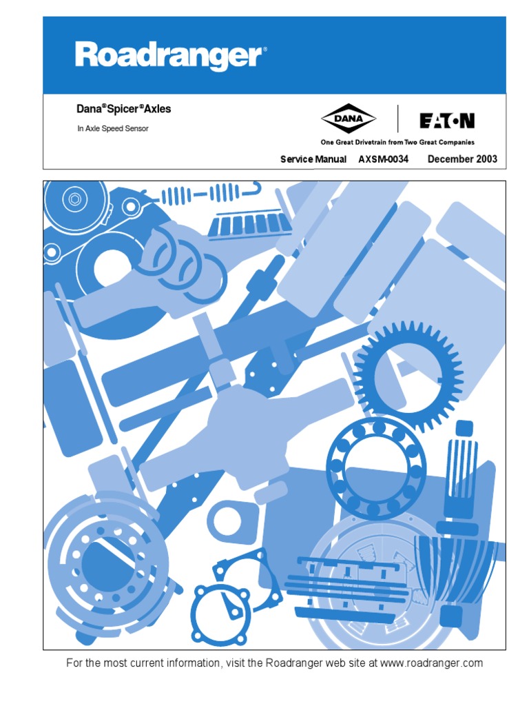 AXSM0034-In Axle Speed Sensor | PDF | Axle | Anti Lock Braking System