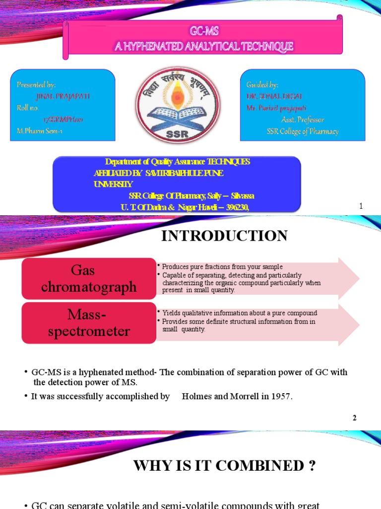 GC MS MS | PDF | Gas Chromatography | Gas Chromatography–Mass Spectrometry