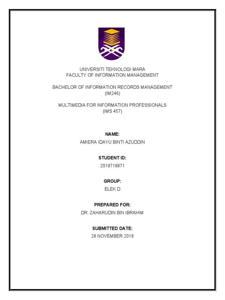 Example Table of Contents | PDF | Art