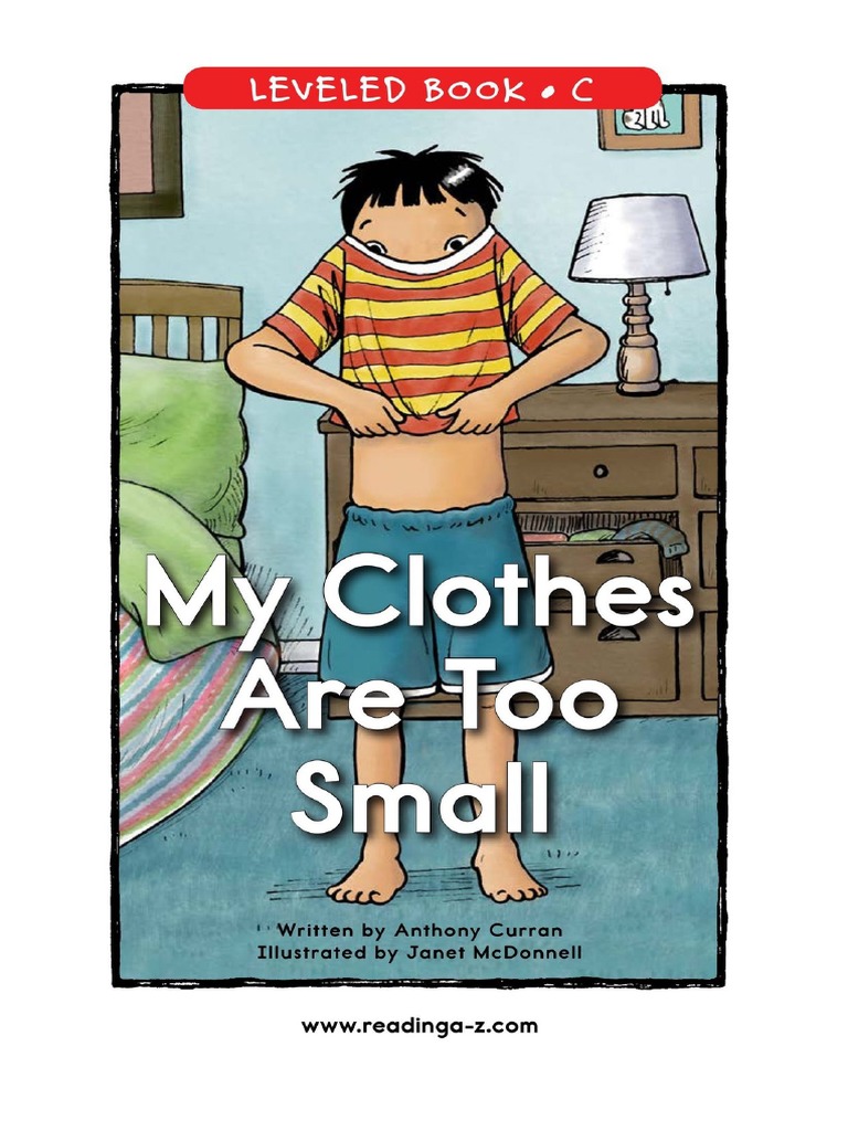 Lesson 5 - My Clothes Are Too Small | PDF