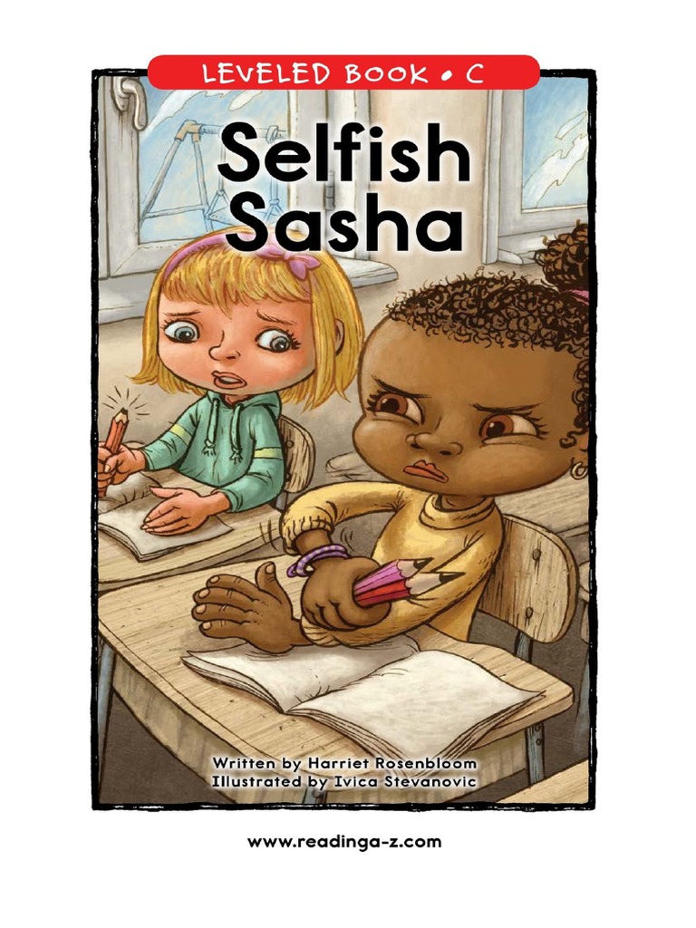 Lesson 14 - Selfish Sasha | PDF