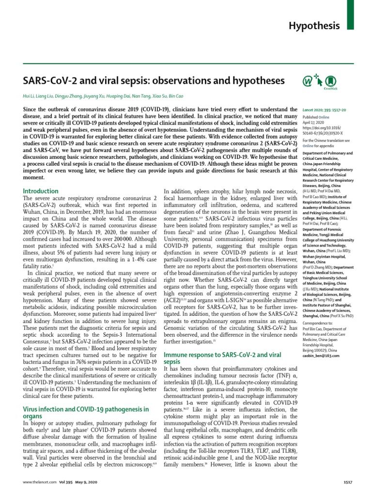 Hypothesis: Hui Li, Liang Liu, Dingyu Zhang, Jiuyang Xu, Huaping Dai ...