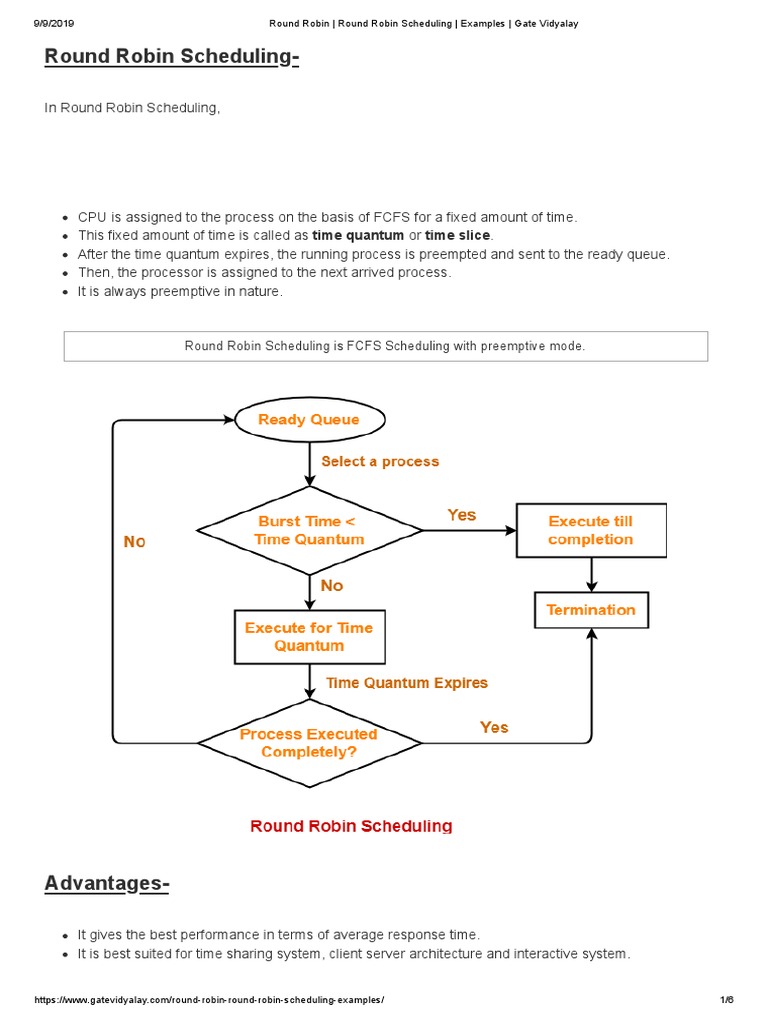 Round Robin Scheduling Guide | PDF | Scheduling (Computing) | Concurrency (Computer Science)