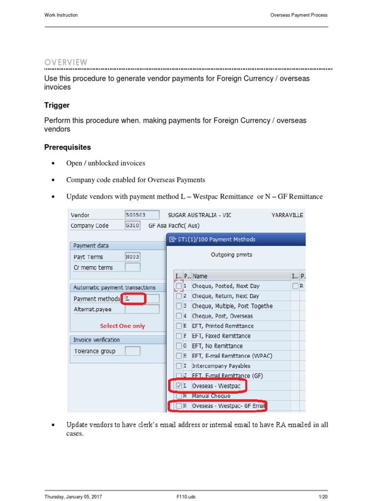 Overseas - Payment - Processing | PDF | Payments | Invoice