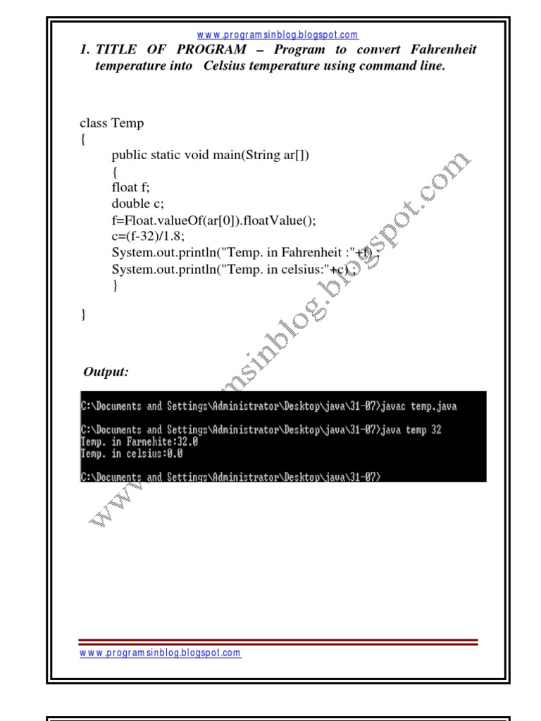 Core Java Programs | PDF | C (Programming Language) | Computer Programming