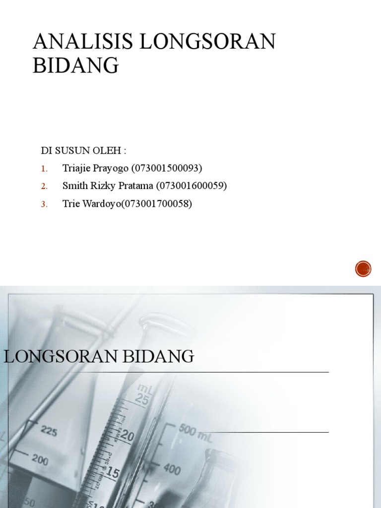 Longsoran Bidang | PDF