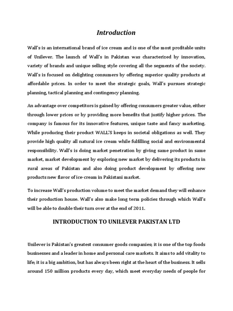 Introduction Walls | PDF | Market Segmentation | Brand