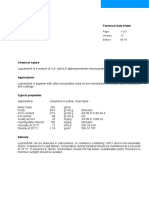 Basf Tds - Lupranate m20s | PDF | Materials | Chemistry
