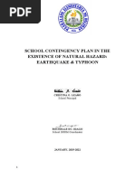 School Disaster Management Contingency Plan | PDF | Emergency ...